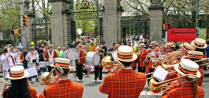 Community and campus connect for Princeton's first Porchfest