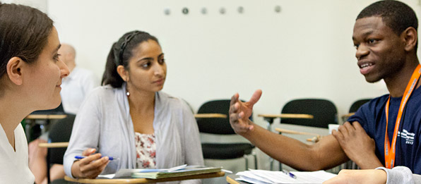 High school students learn to ask the right questions at Princeton’s ...