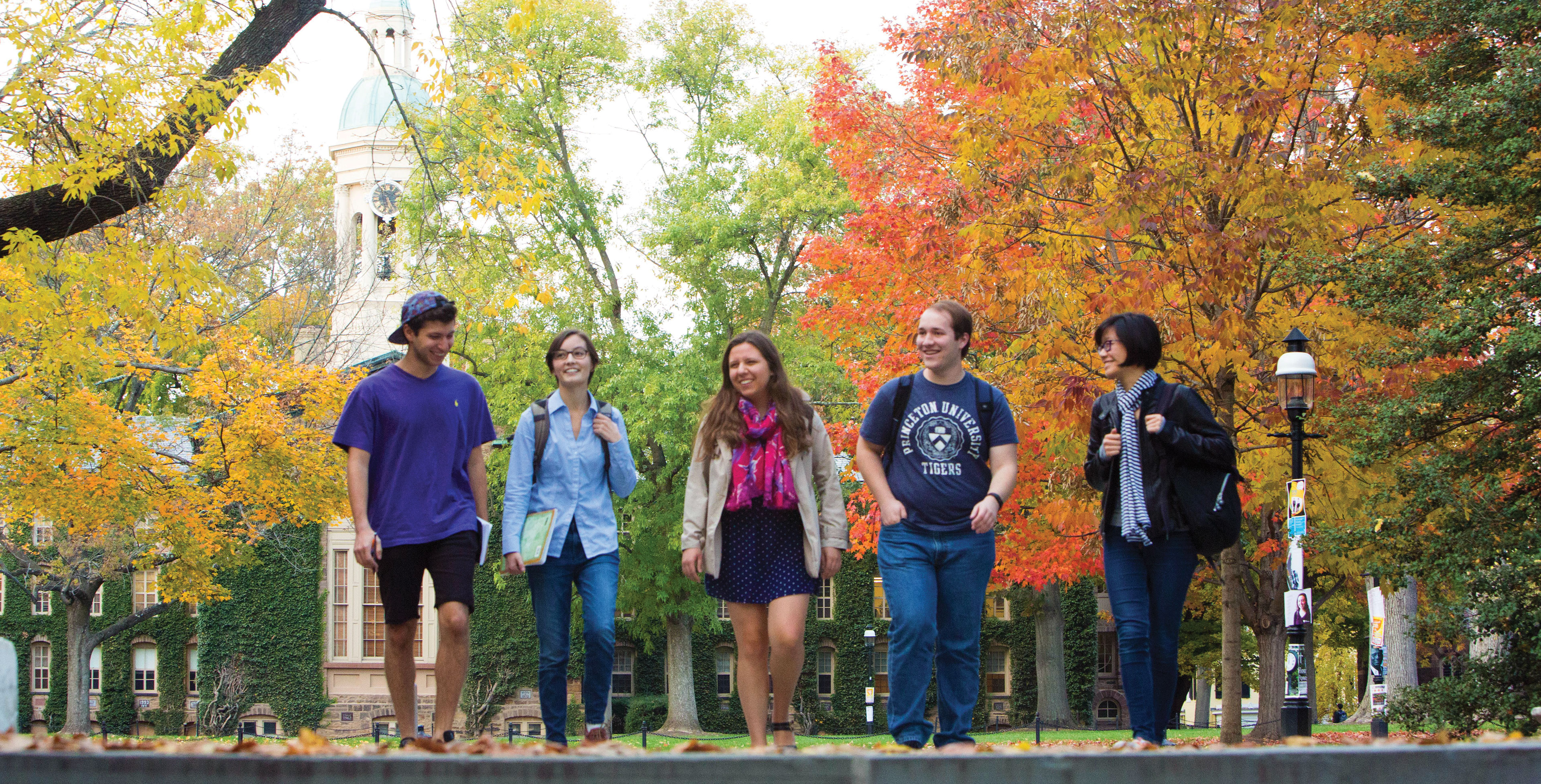 Princeton Students Studying