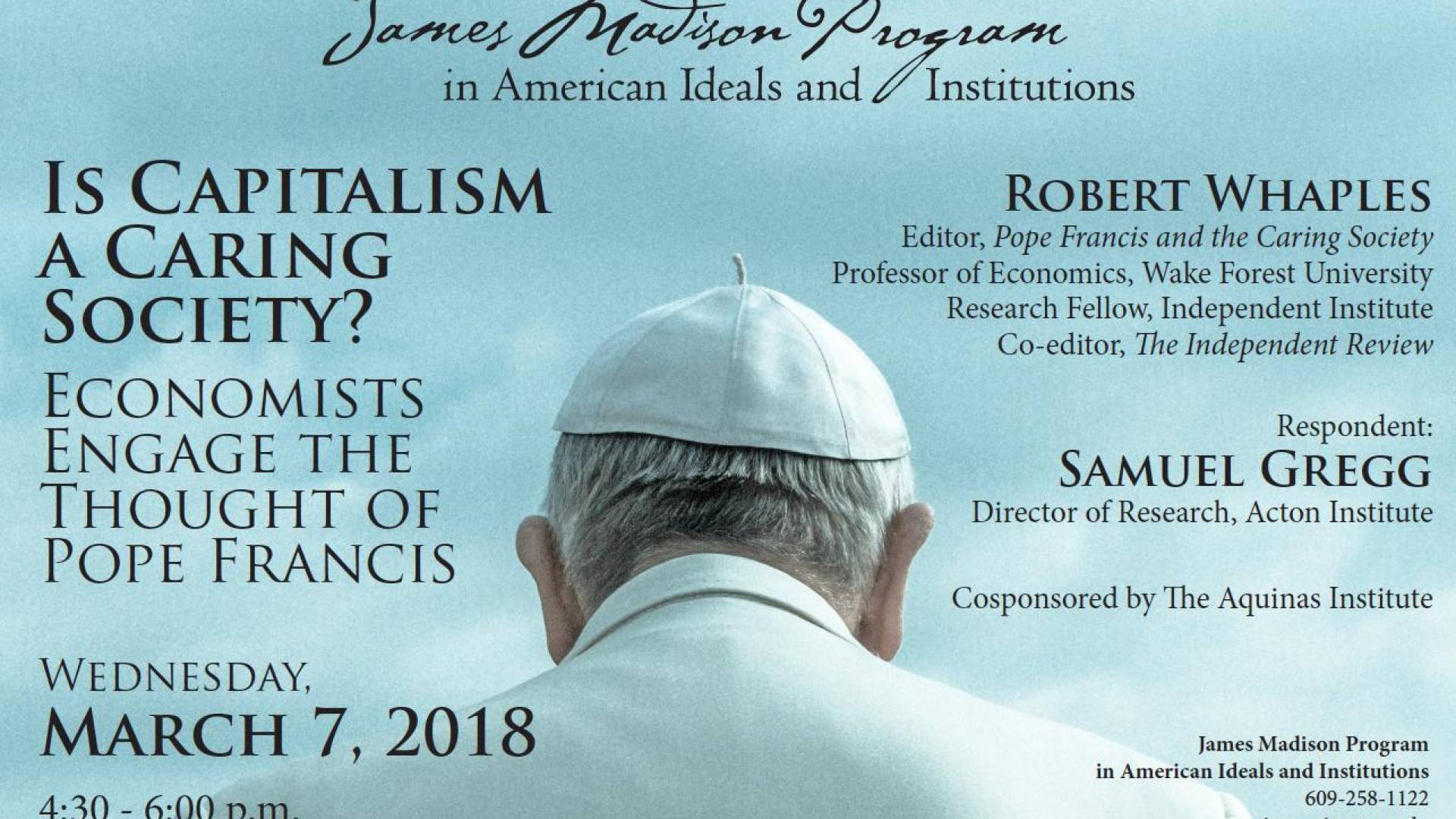 CANCELED: Is Capitalism a Caring Society? Economists Engage the Thought ...