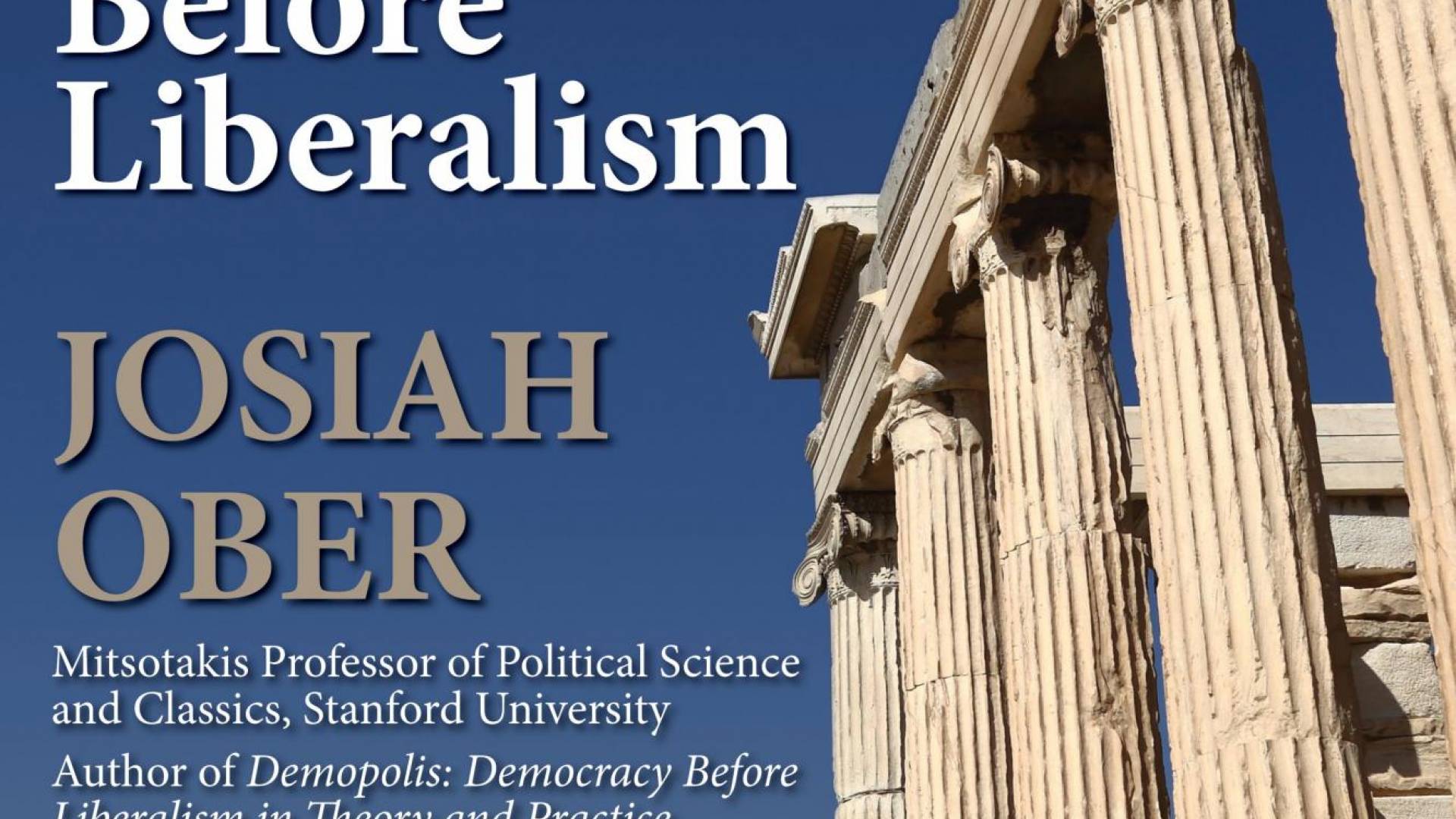 Demopolis: Democracy Before Liberalism