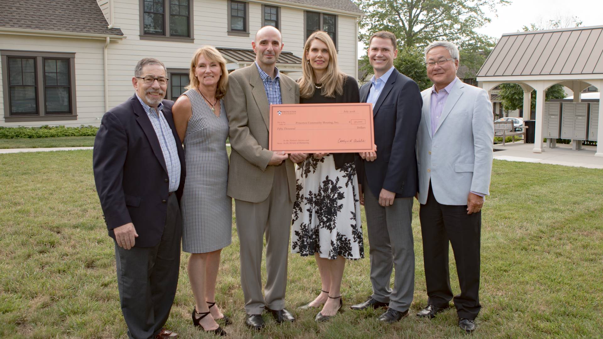 University gift honors decades-long ties with Princeton Community Housing