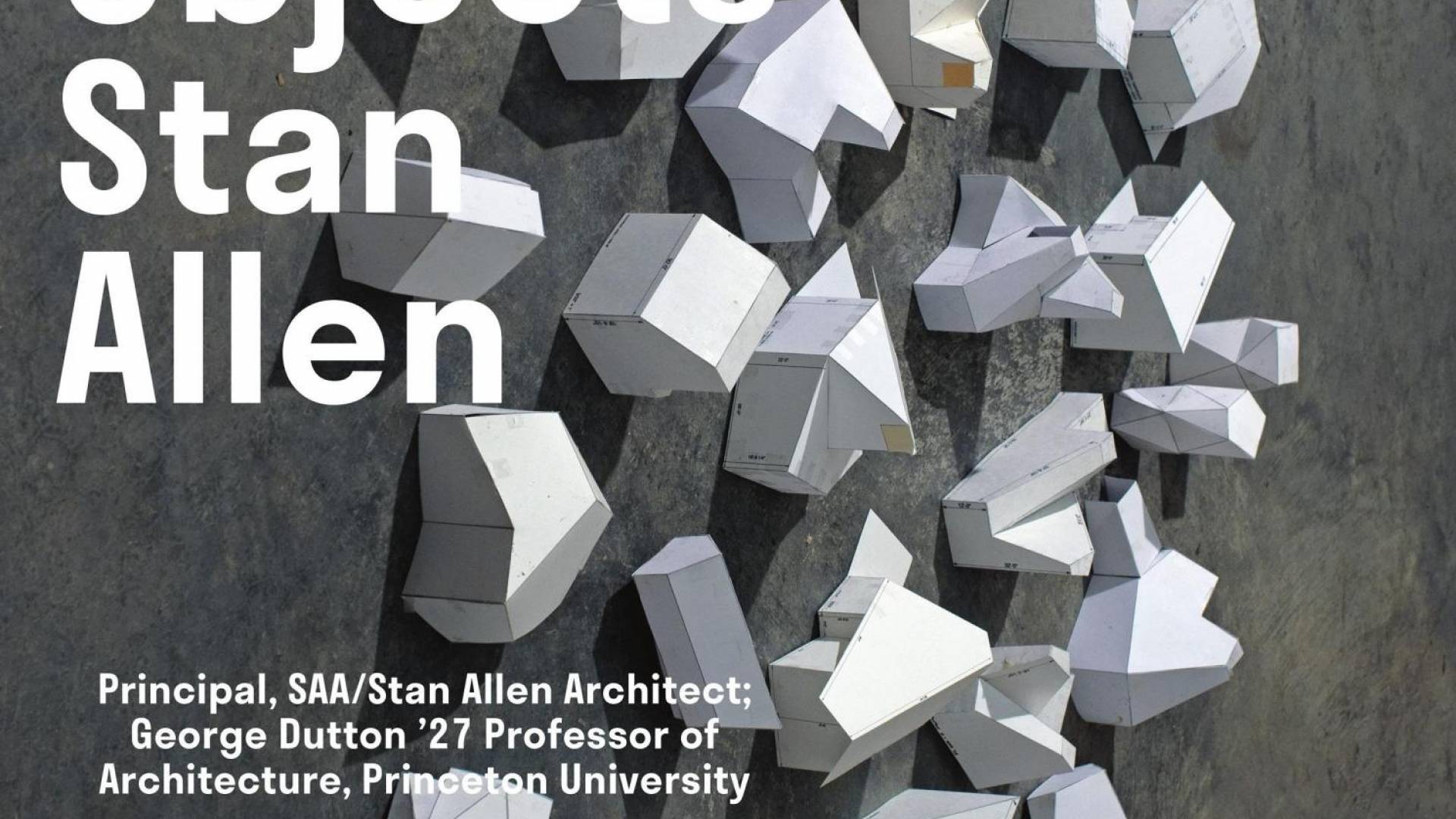 Lecture Series: Stan Allen