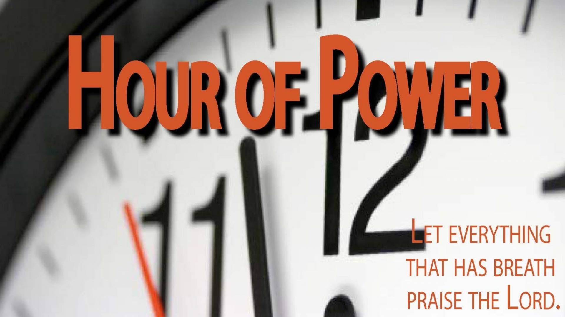 Hour of Power Worship Service with guest preacher Minister Candace Simpson