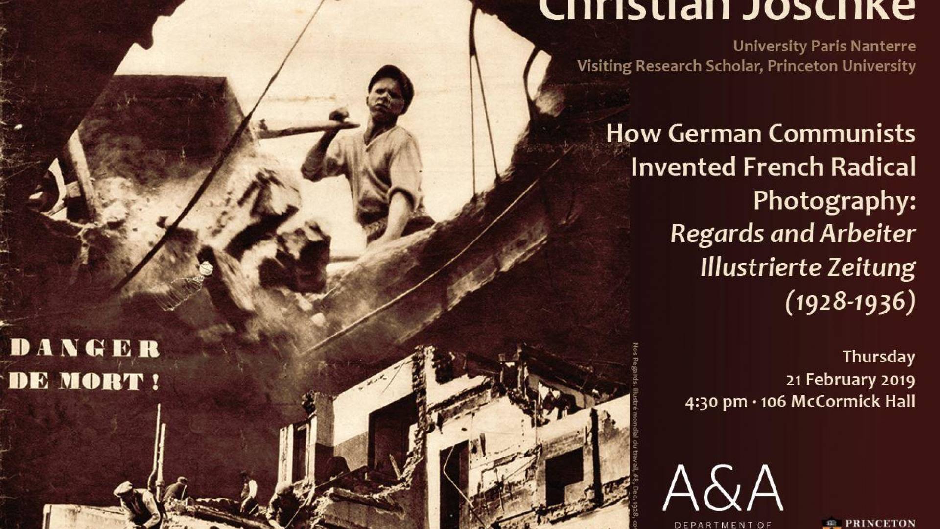 How German Communists Invented French Radical Photography: Regards and ...