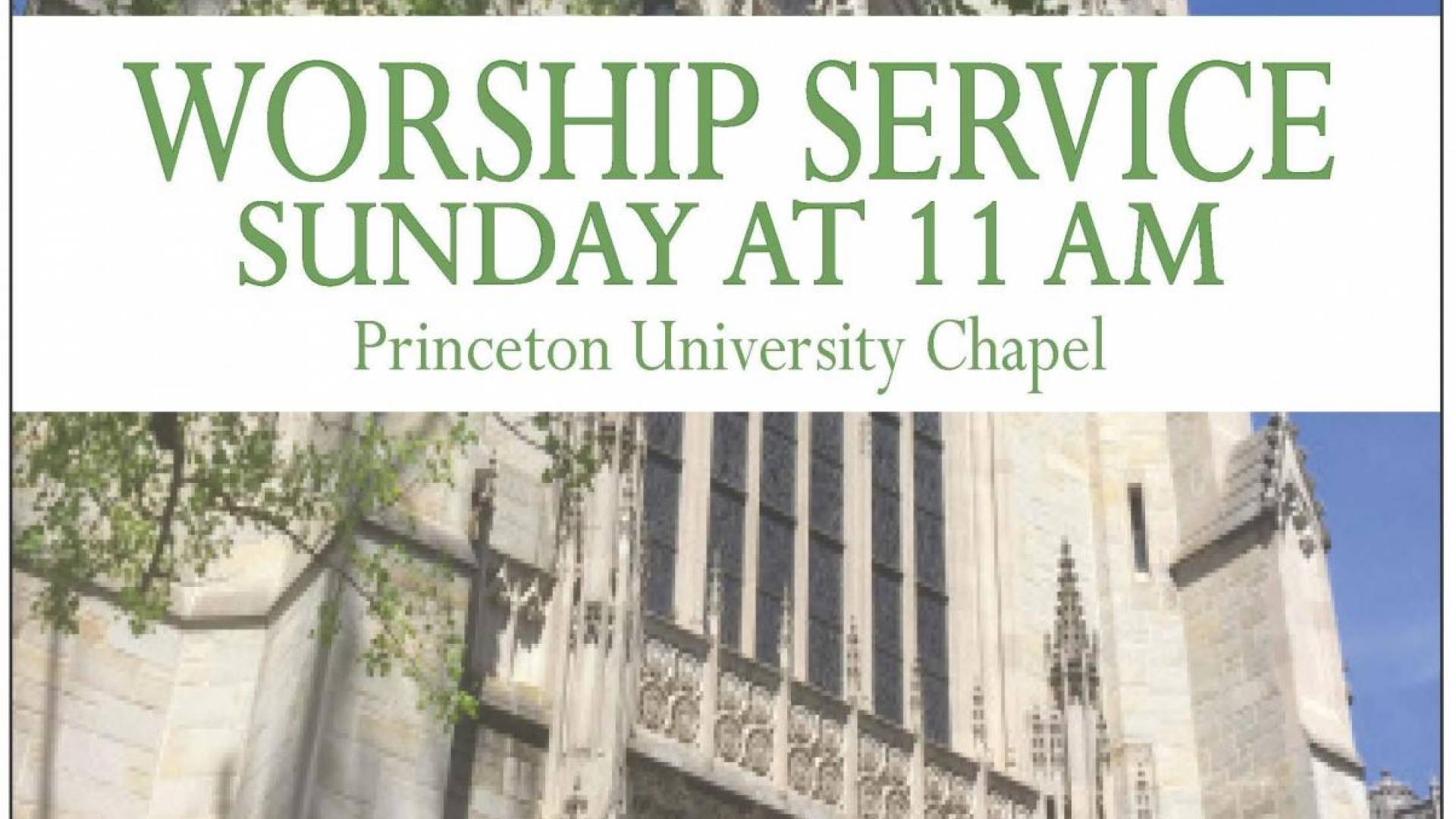 Ecumenical Worship Service with Rev. Dr. Alison L. Boden