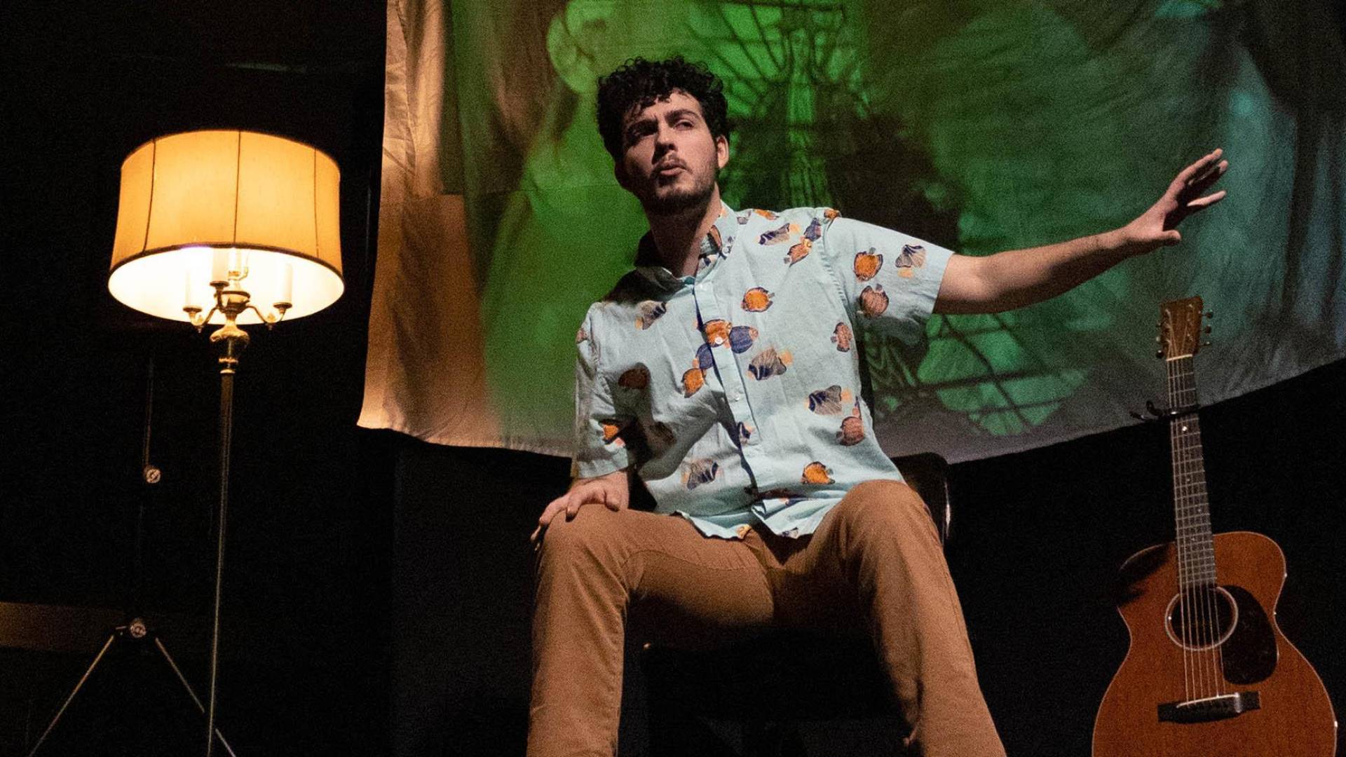 mine, a new solo musical by Asher Muldoon '23