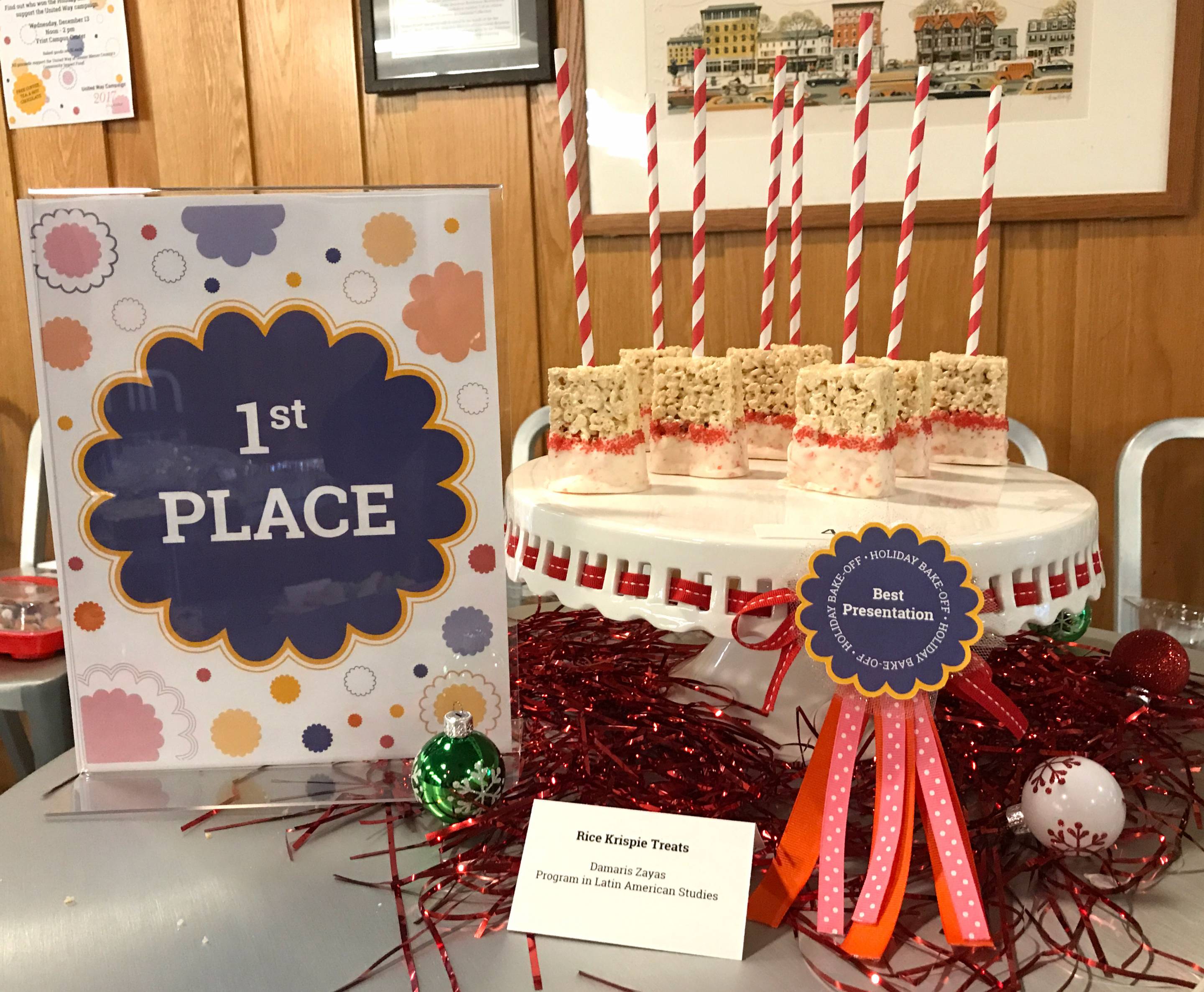 Campus-wide bake-off delivers sweet treats and goodwill