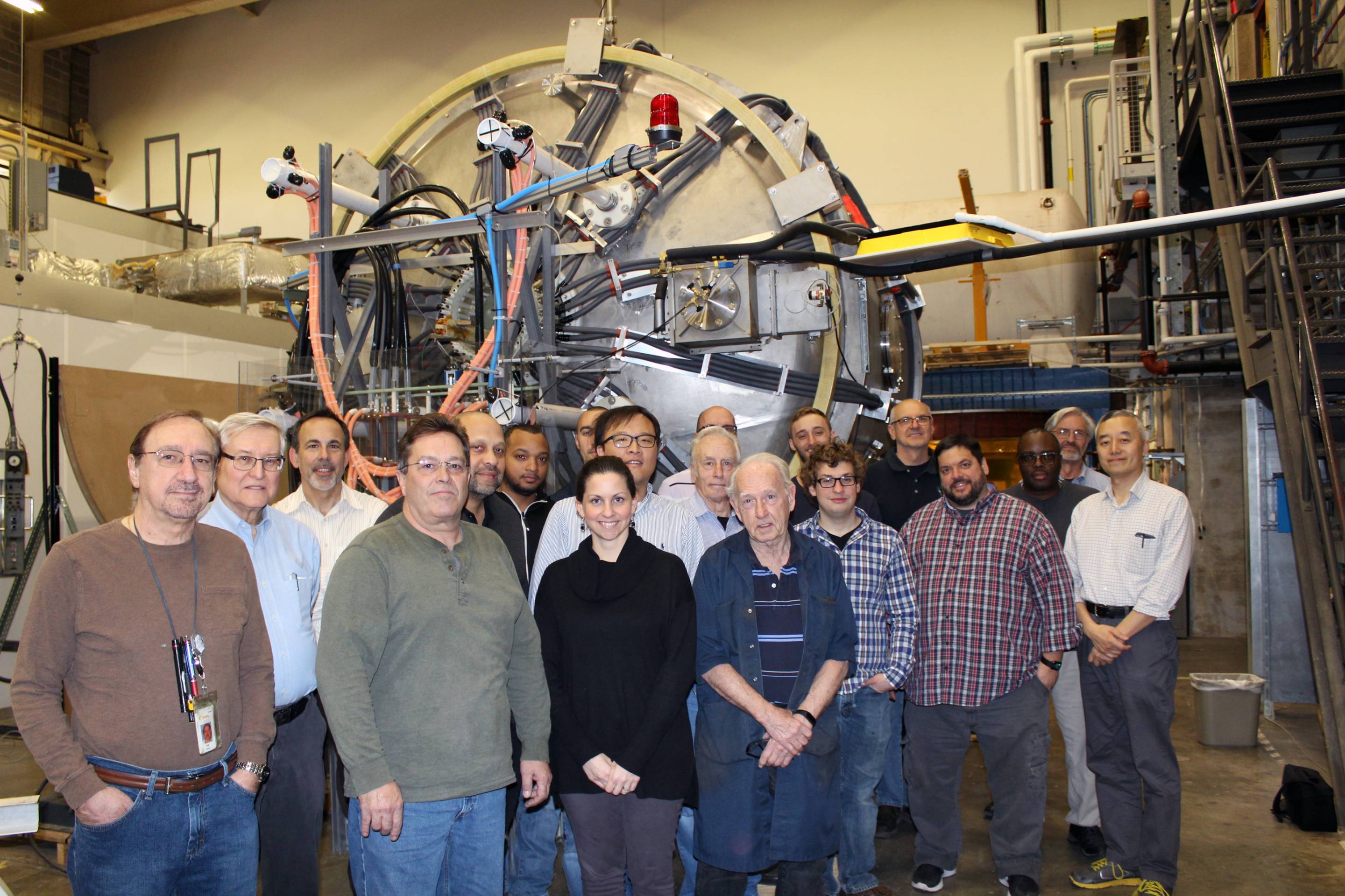 First plasma for new machine to study process that occurs throughout ...