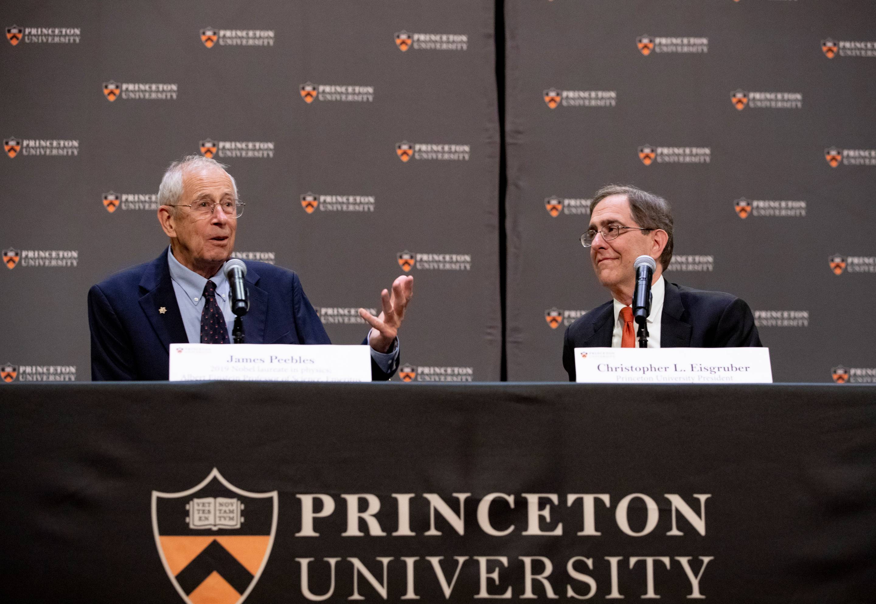 A ‘joy ride’ of a career: Peebles wins Nobel Prize in Physics for ...
