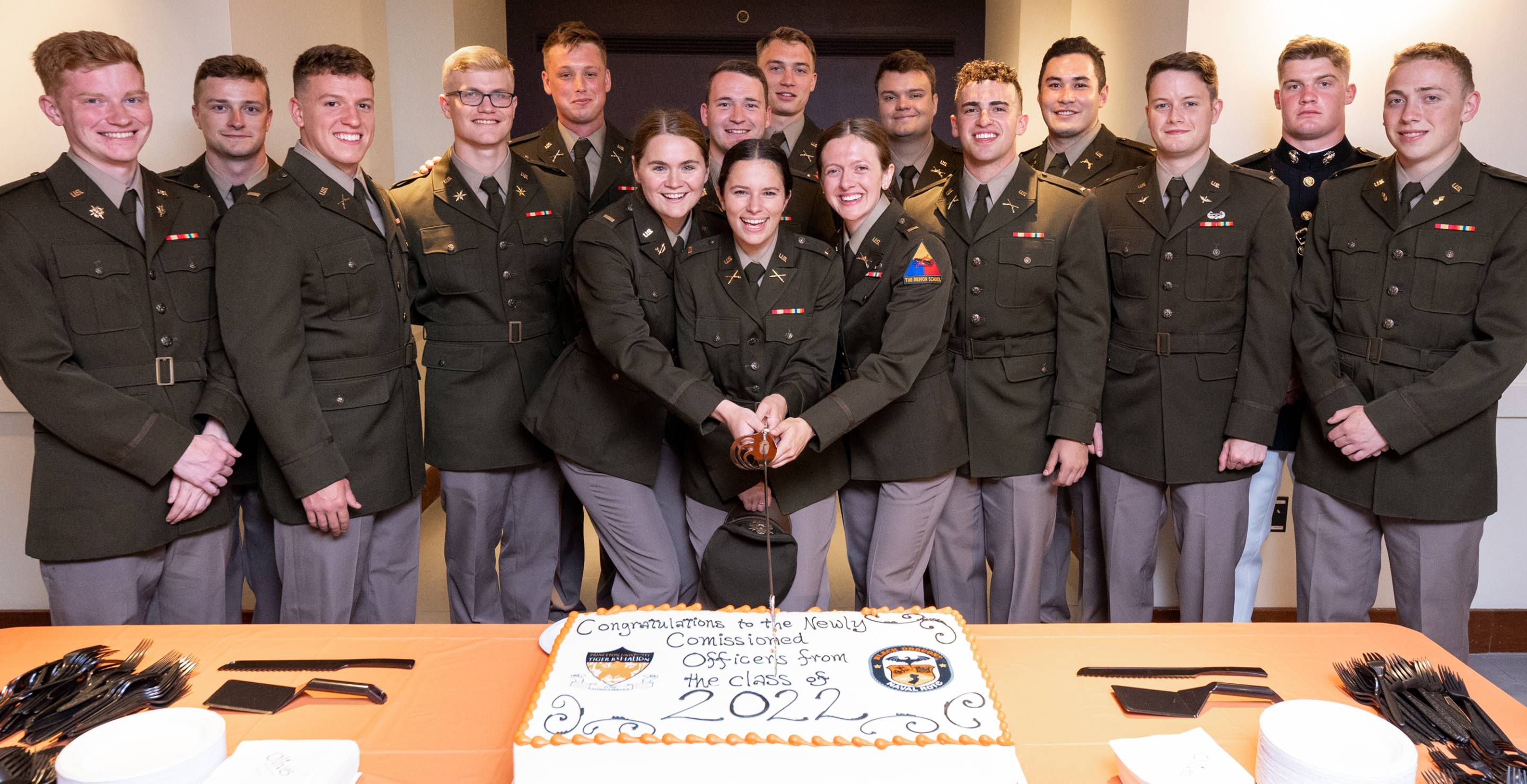 After Princeton graduation, ROTC students are commissioned as U.S. Army ...