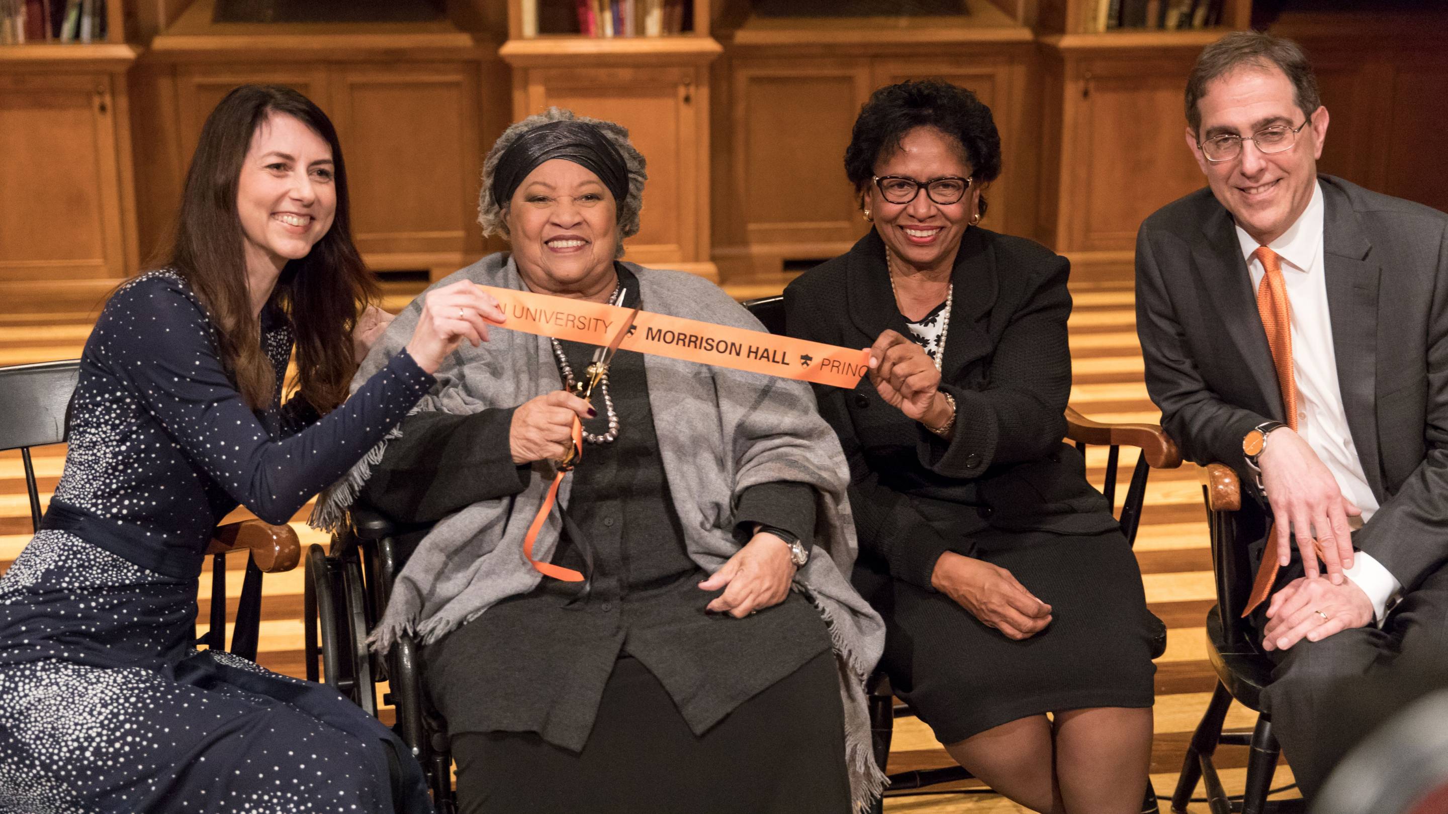 Princeton dedicates Morrison Hall in honor of Nobel laureate and ...