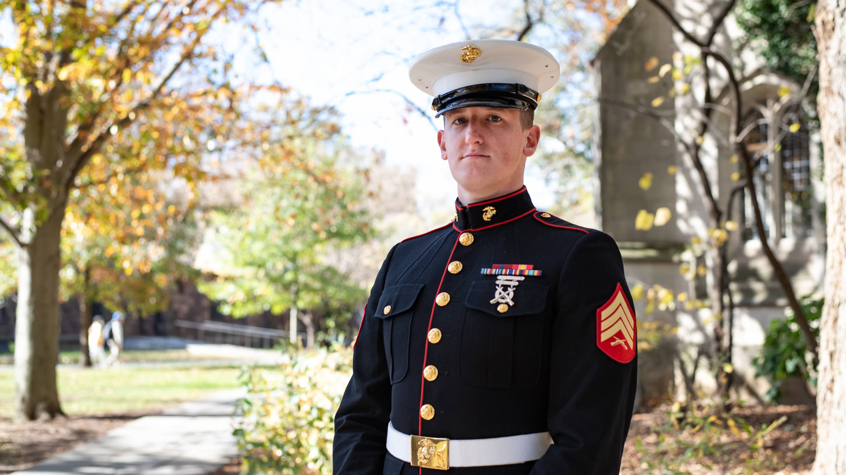 #TellUsTigers Q&A: Christopher Wilson, Class of 2021, former Marine