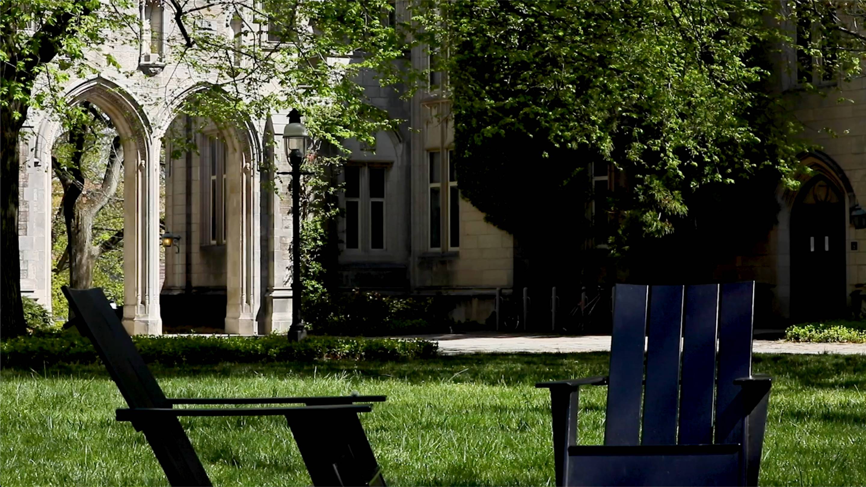 Summer scenes on Princeton's campus