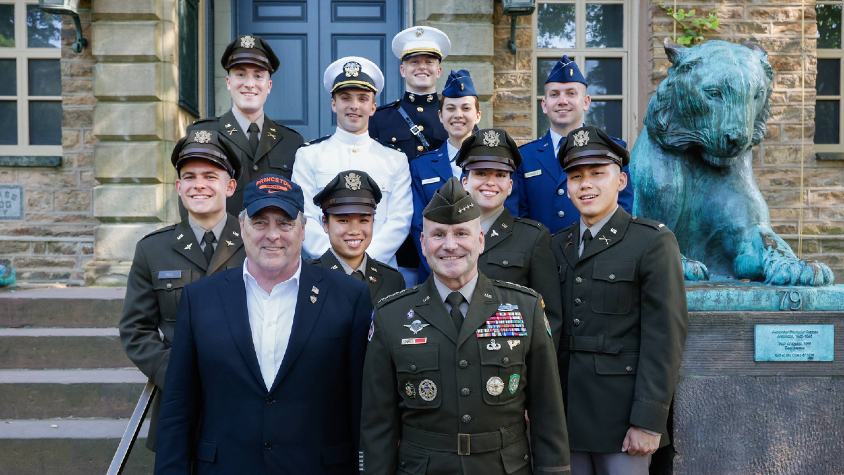 After Princeton graduation, ROTC students are commissioned as U.S. Army ...