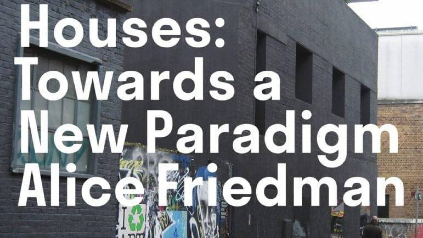 Lecture Series: Alice Friedman