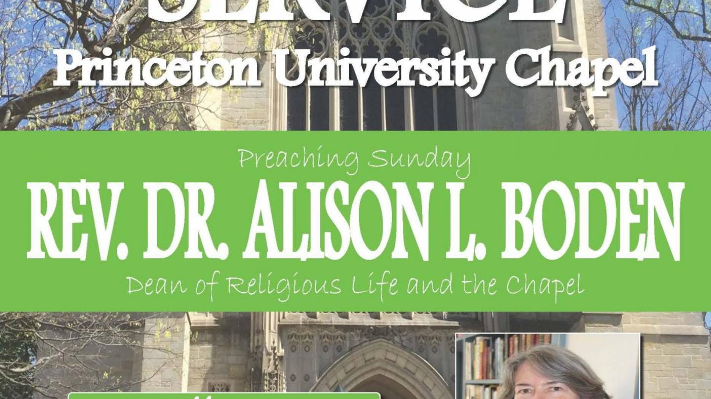Ecumenical Worship Service with Rev. Dr. Alison L. Boden