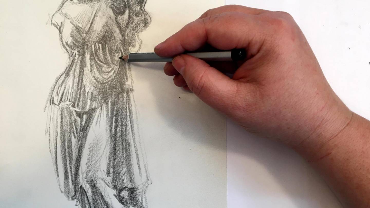 Art Making | Drawing from the Collections: Rendering Clothing and Drapery