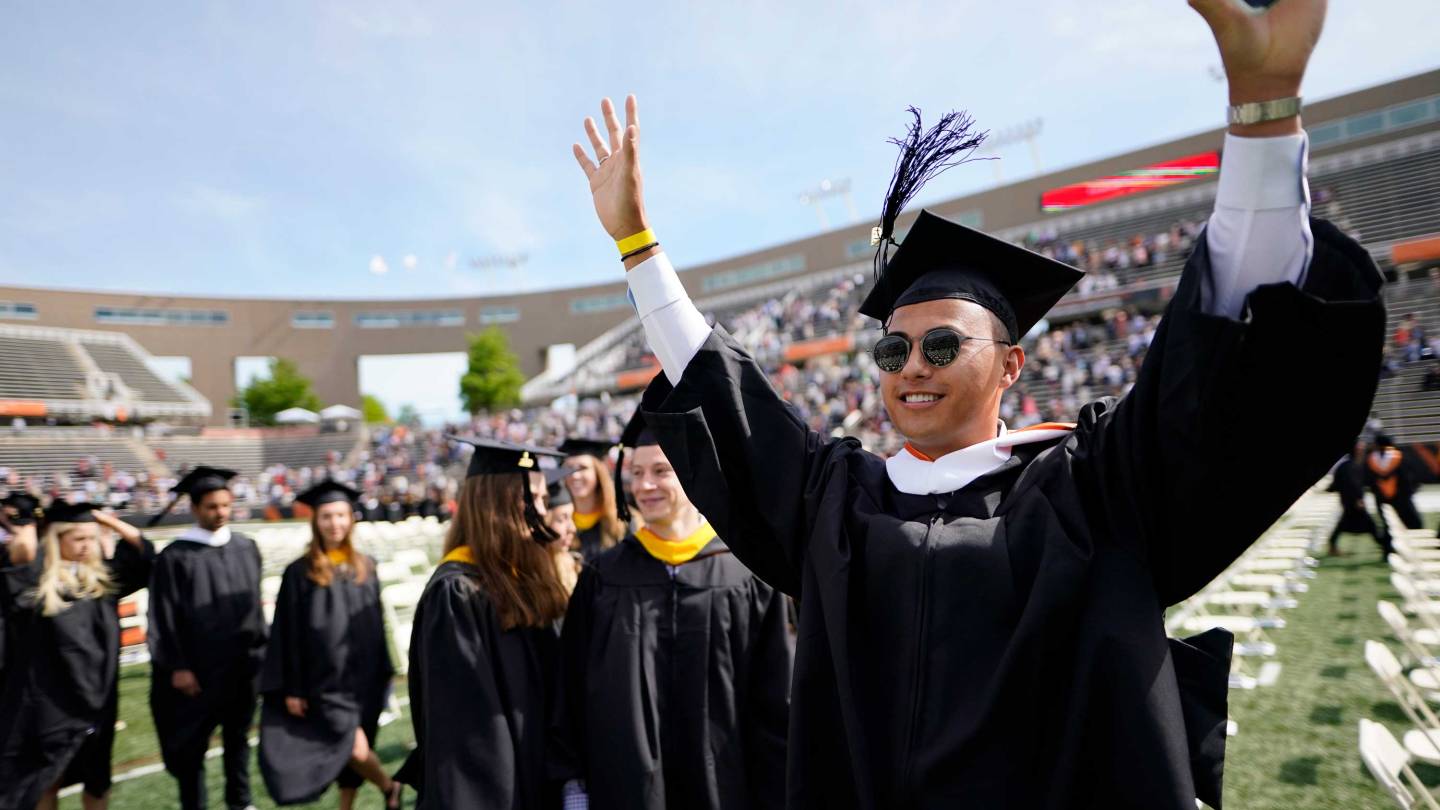 Class of 2020 returns to Princeton and celebrates on-campus Commencement