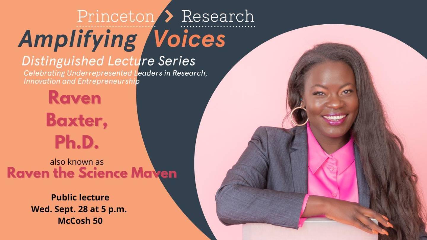 Amplifying Voices Distinguished Lecture: Raven Baxter, science communicator