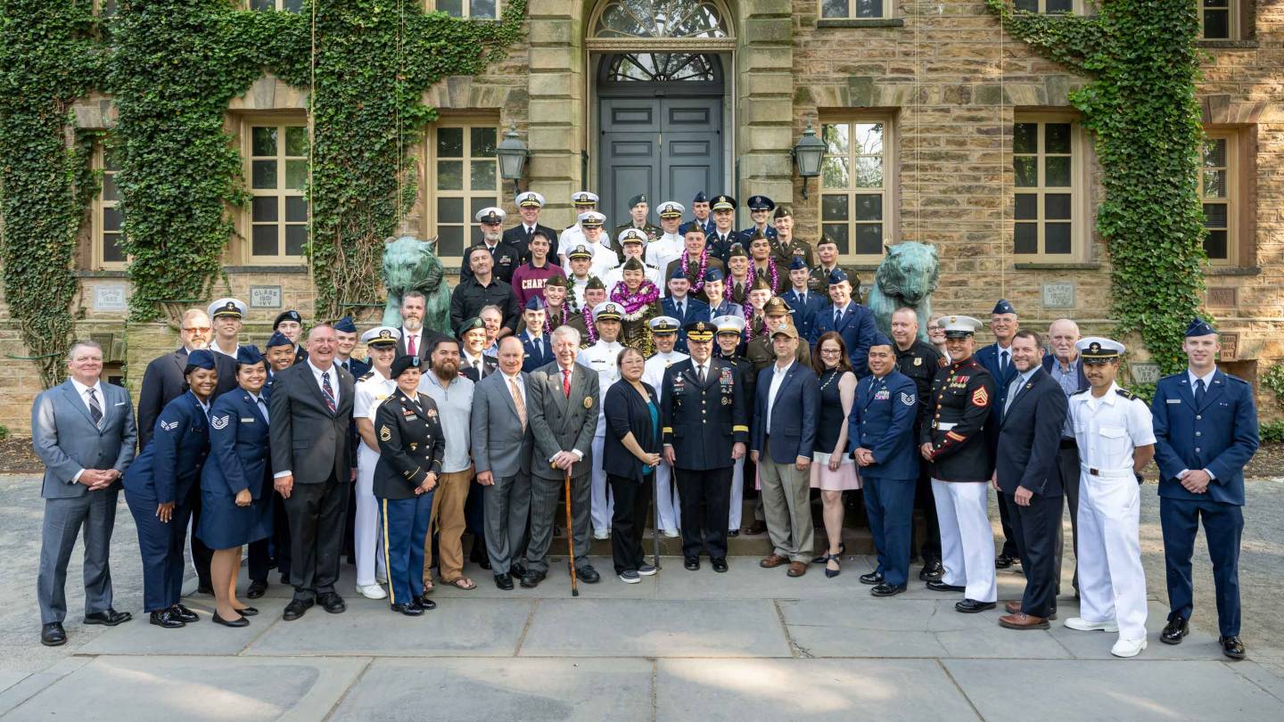 After Princeton graduation, ROTC students are commissioned as U.S. Army ...