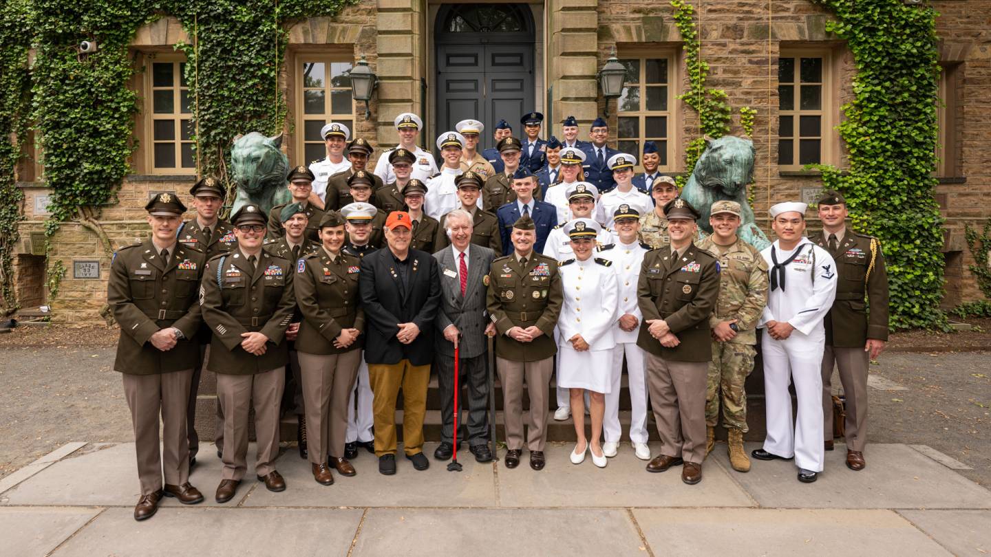 After Princeton graduation, ROTC students are commissioned as U.S. Army ...