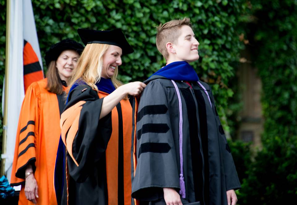 At Hooding, advanced-degree recipients celebrate ‘spectacular’ journey