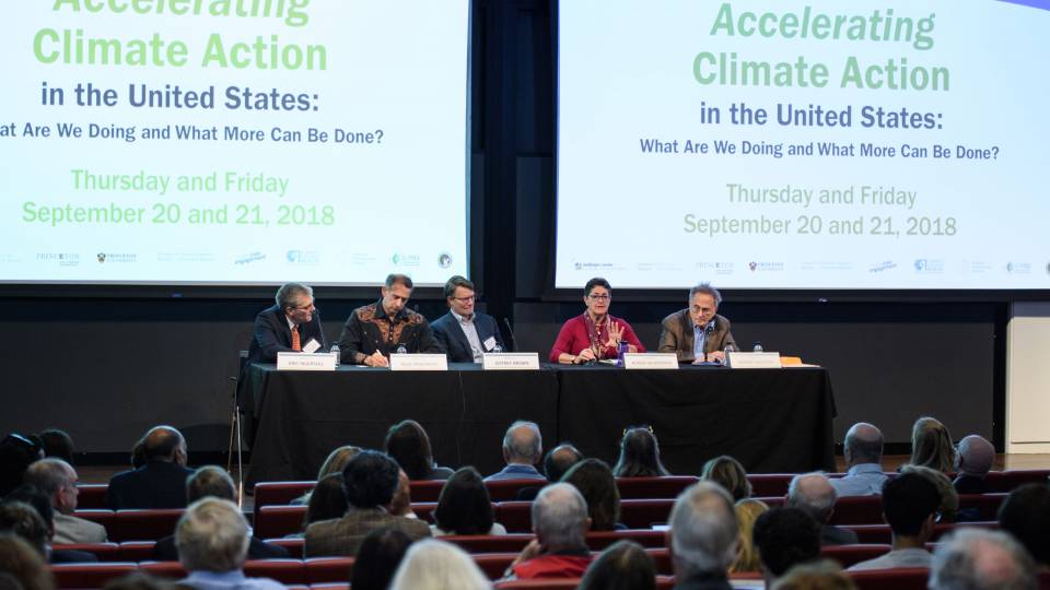Andlinger Center conference tackles challenges of a changing climate