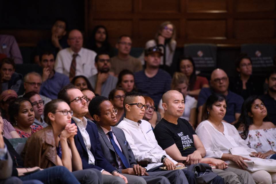 Author Naomi Klein fires up discussion of climate crisis and action