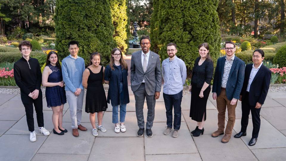 Graduate students honored for excellence in teaching