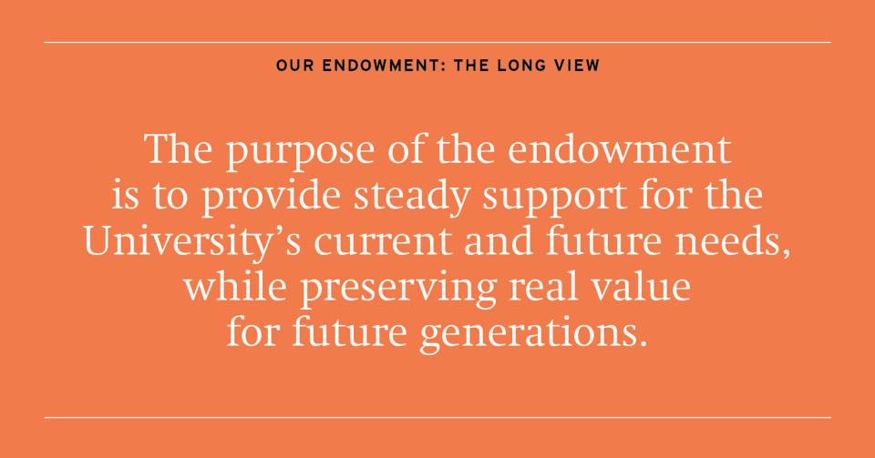 Understanding Princeton’s endowment: Long term is the mantra