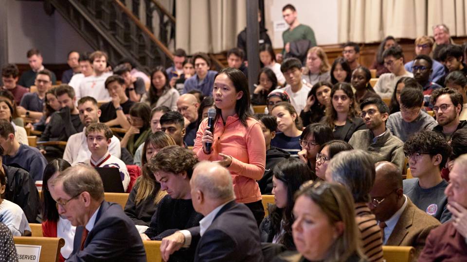 Eric Schmidt ’76 shares AI insights in McCosh 50 book launch ...