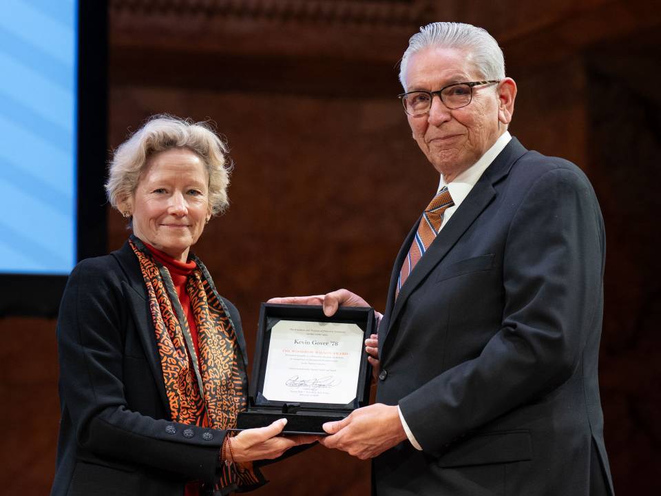 Princeton honors Smithsonian executive Kevin Gover, Fields Medalist ...