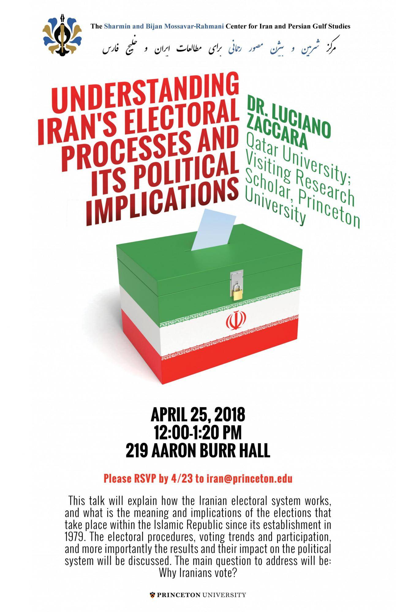 Understanding Iran's Electoral Processes and its Political Implications