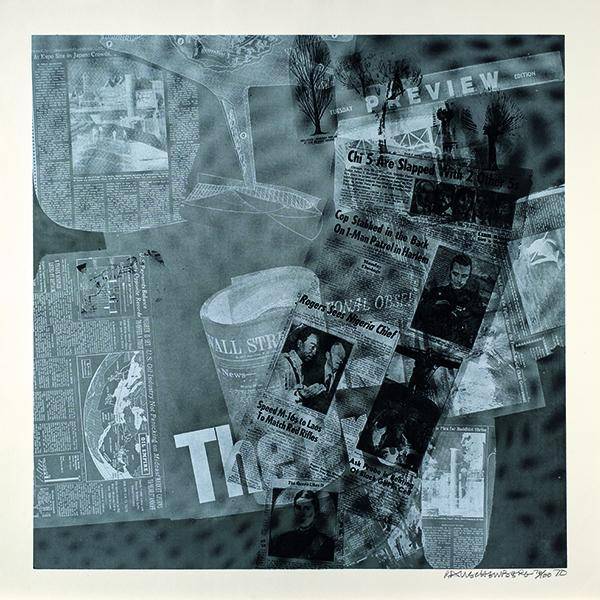 Time Capsule, 1970: Robert Rauschenberg's Currents
