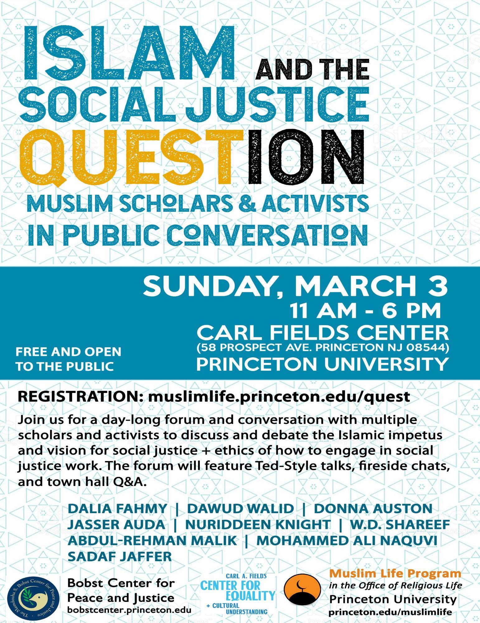 Islam and the Social Justice Question | Muslim Scholars & Activists in ...