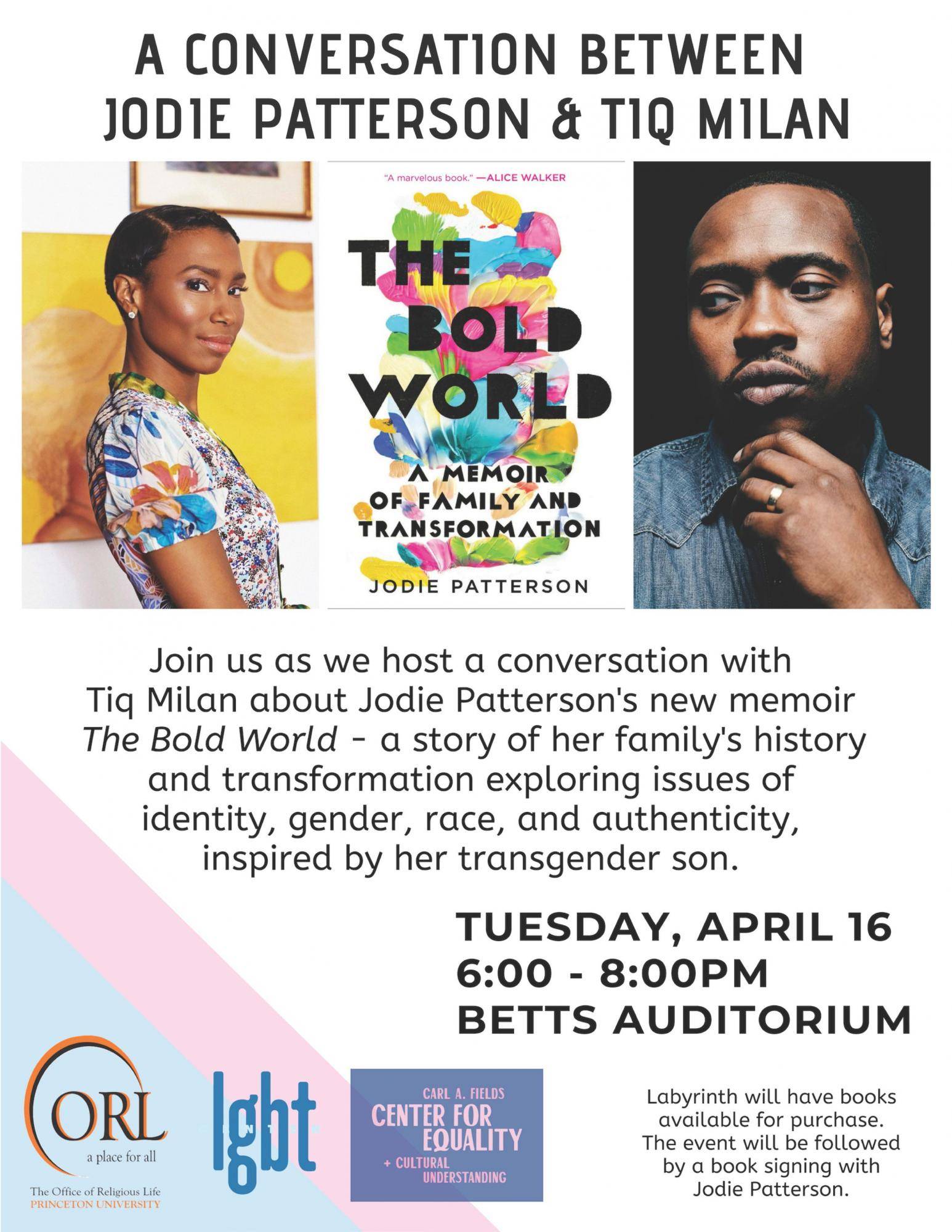 A Conversation Between Jodie Patterson & Tiq Milan