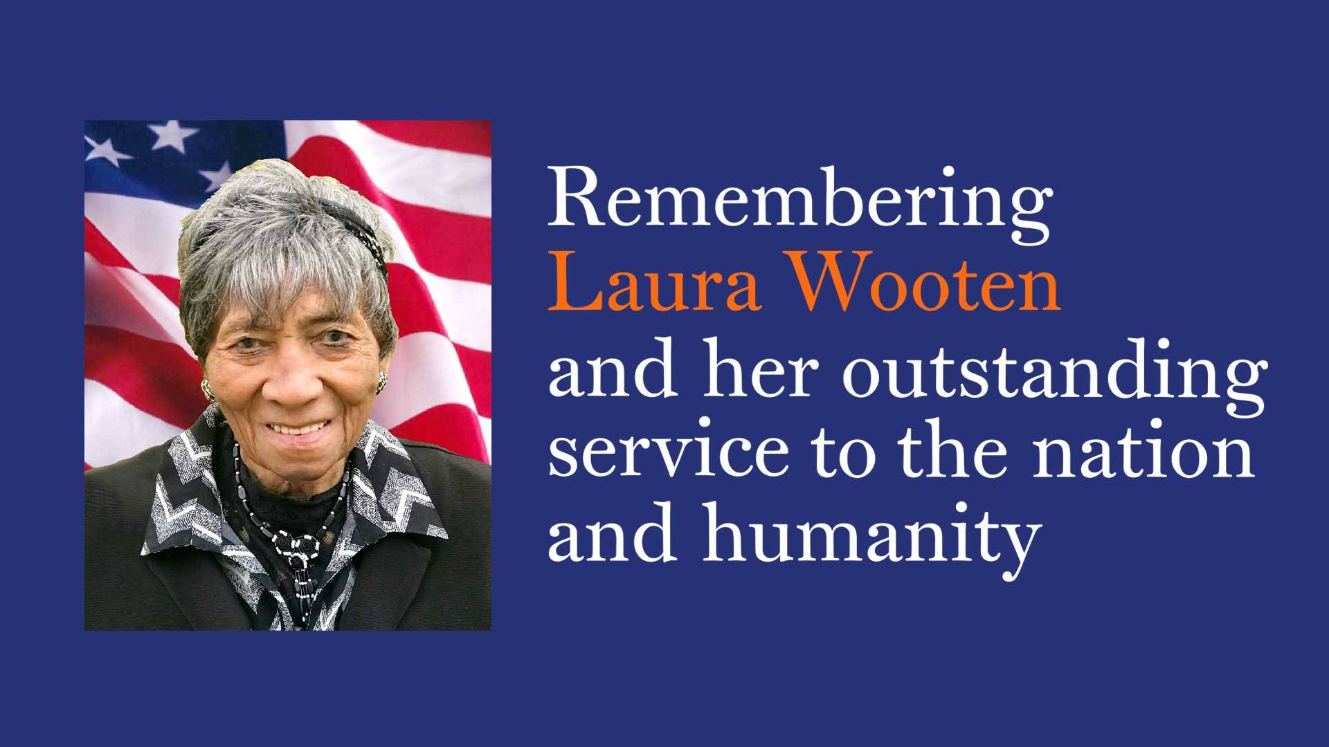 University dedicates Laura Wooten Hall in honor of beloved election ...