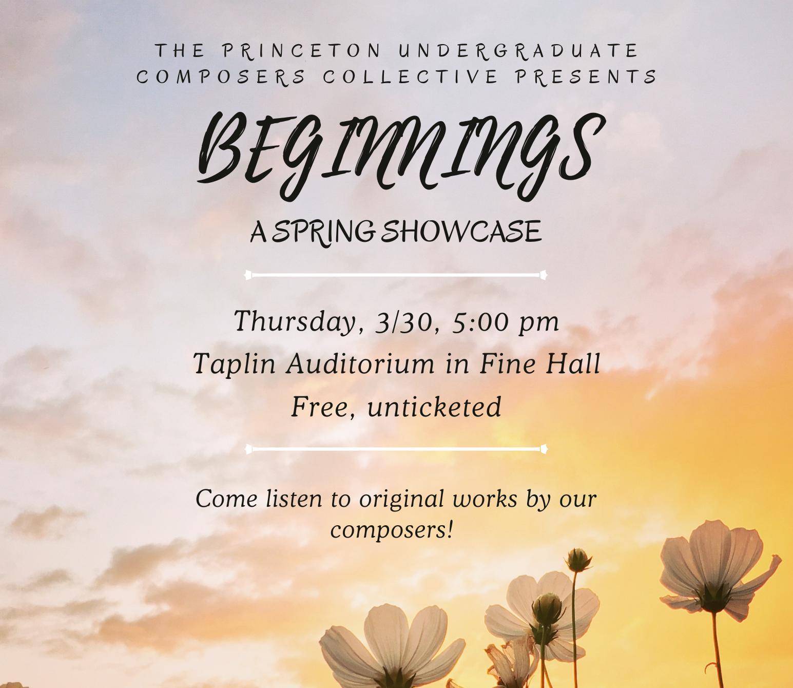 Composers Collective Spring Concert
