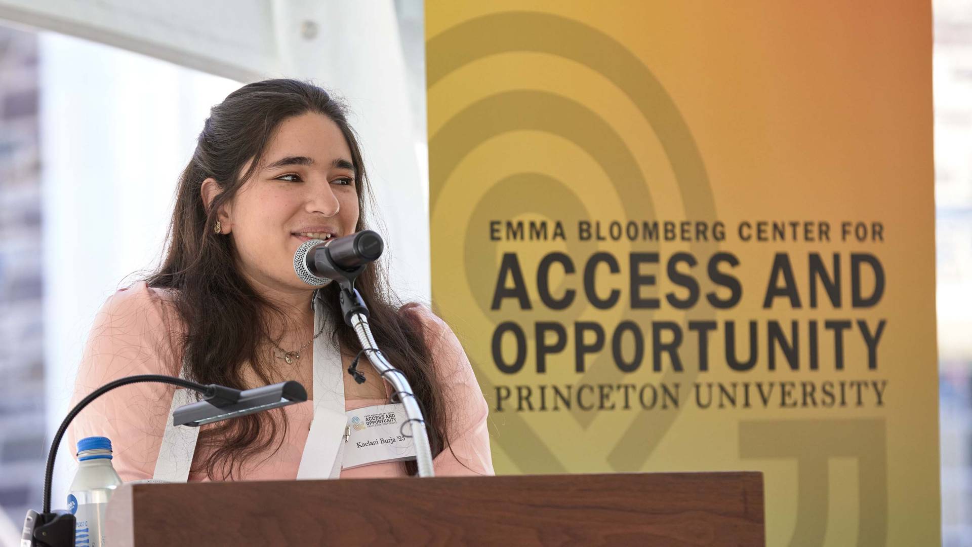Princeton celebrates the Emma Bloomberg Center for Access and ...