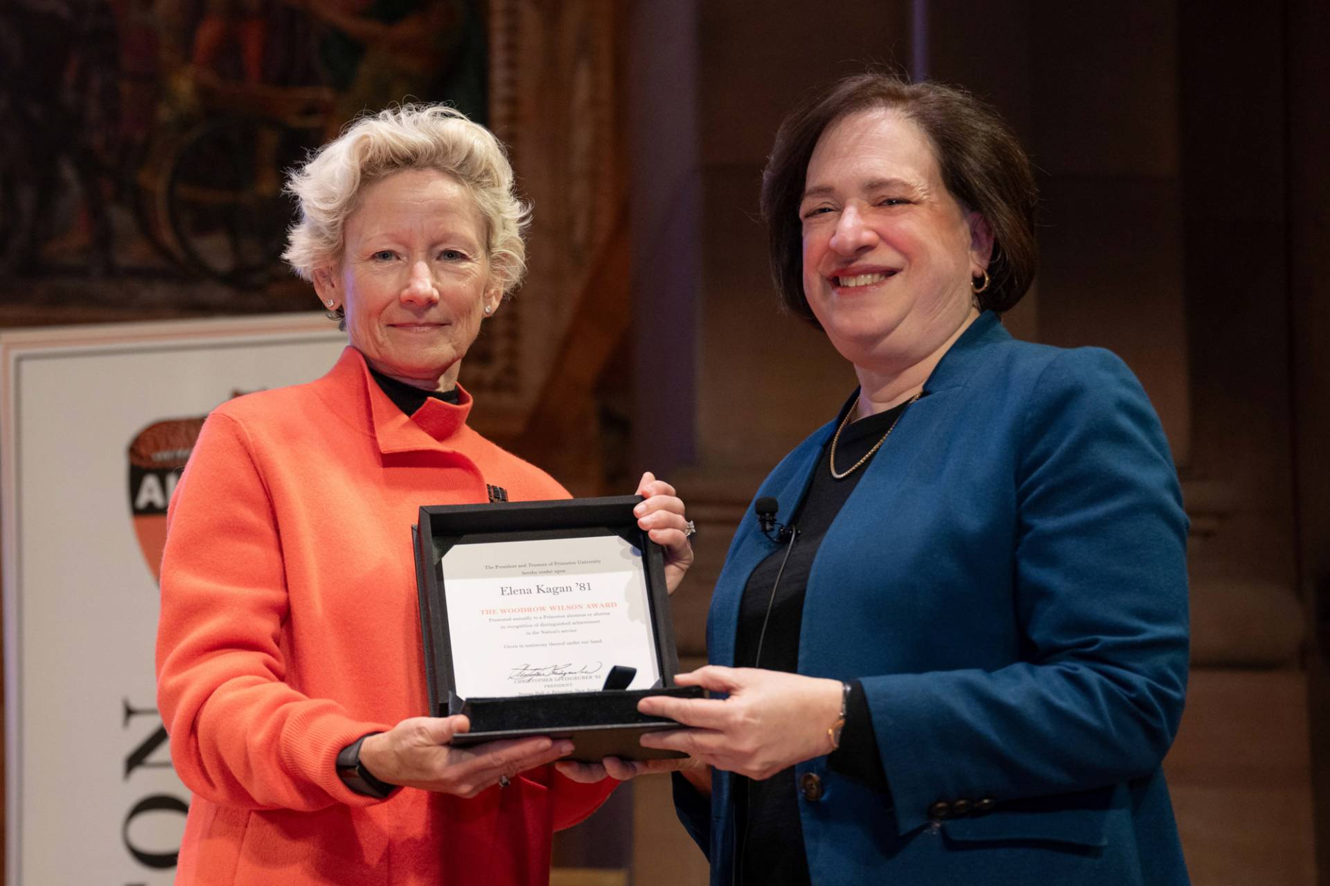 U.S. Supreme Court Justice Elena Kagan, Nobel laureate David Card ...