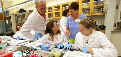 Science teachers become students again in summer workshop