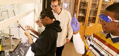 Freshmen get a taste of chemistry — through chocolate