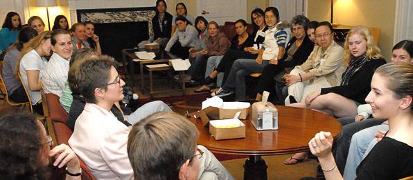 Mentoring program aims to keep women in math