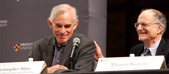 Princeton's Sims wins Nobel in economics with visiting professor Sargent