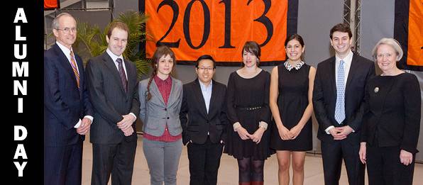 Honors and activities fill Alumni Day