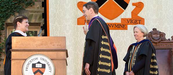 Eisgruber installed as president of Princeton; upholds ideal of liberal ...