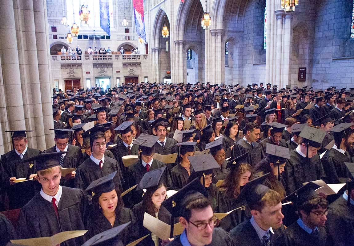 Baccalaureate offers seniors a chance to look back and ahead