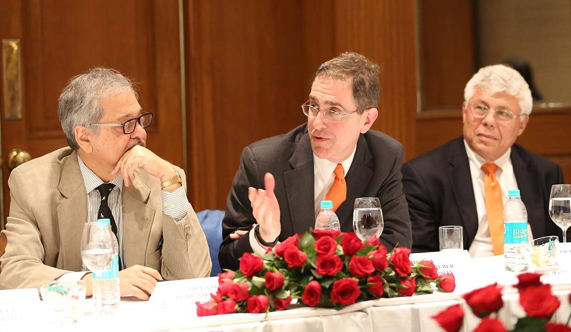 President Eisgruber extends international outreach to India