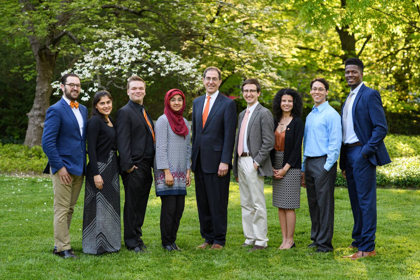 Eight students named 2017 Spirit of Princeton winners